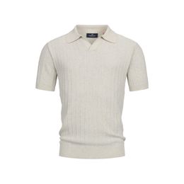Kronstadt Poloshirt 'Alonzo' Herren Gr&ouml;&szlig;e S ecru