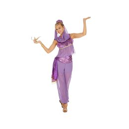 TecTake Prinzessin/Edelfrau, in der Farbe lila, Orientalische Verkleidung | Gr.: XL