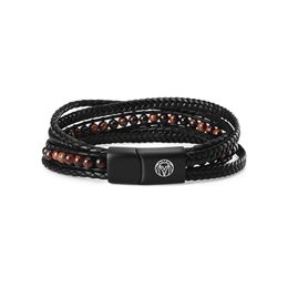 Lucleon Armband 'Naxos' Herren Gr&ouml;&szlig;e 22 cm braun