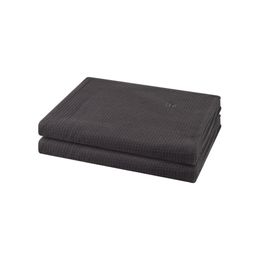 Ross Towel 'Pique' female size 70 x 140 Dark grey