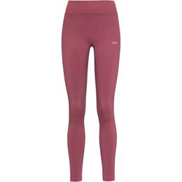 ICANIWILL Leggings 'Define' Damen Gr&ouml;&szlig;e M weinrot