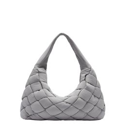 Liebeskind Berlin Schultertasche Damen Gr&ouml;&szlig;e 1 grau