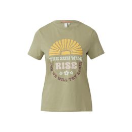 QS T-Shirt Damen Gr&ouml;&szlig;e XS kiwi / mischfarben