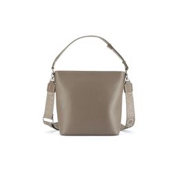Apple of Eden Tasche 'ANTWERPEN' hochwertige silberfarbene Metalldetails Damen Gr&ouml;&szlig;e One Size taupe