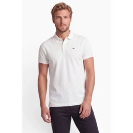 Tommy Jeans Poloshirt Herren Gr&ouml;&szlig;e L ecru