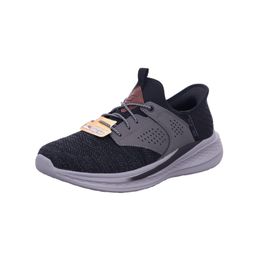 Skechers Slippers 'Slipper Herren 210889 BKGY Kunststoff (Synthetik) in schwarz' male size 44 Black
