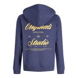 Jack & Jones JACK & JONES Junior Kapuzenpullover in Crown Blue | Gr.: 152