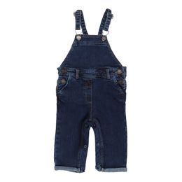 Walkiddy Latzhose 'Walkiddy - Unifarben Dungarees' M&auml;dchen Gr&ouml;&szlig;e 92 dunkelblau