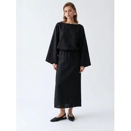 Mixray Kleid Damen Gr&ouml;&szlig;e 40 schwarz Sommerkleid