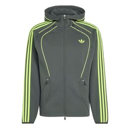 adidas originals Zip-Up Hoodie 'Teamgeist 26' male size XXL Apple / Fir