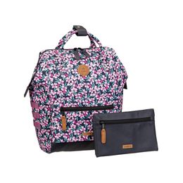 CABAIA Backpack 'Adventurer Iridescent' female size One size Green / Pink / Rose / Black