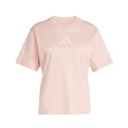 adidas Sportswear Performance Shirt 'Z.N.E.' female size M Pastel pink