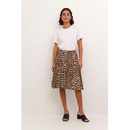 Kaffe Rock KAamber A-shape in Classic Leopard | Gr.: 34