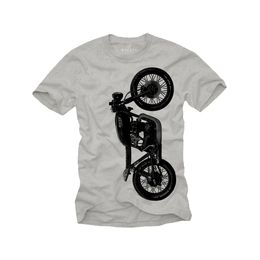 MAKAYA Shirt 'Big-CB' male size S Grey