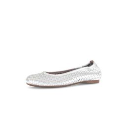 Gabor Elegante Ballerinas in silber | Gr.: 38,5