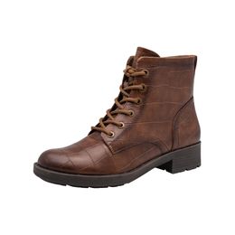 Tamaris Lace-Up Ankle Boots female size 36 Cognac