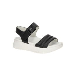 Gabor Sandals 'Gabor Sandale schwarz Glattleder 84.610.27' female size 40 Black