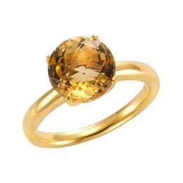JAMELLI Ring Damen Gr&ouml;&szlig;e 54 goldgelb