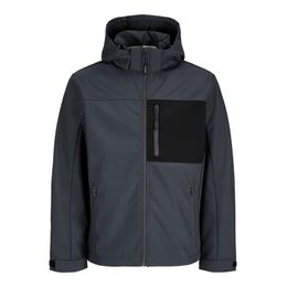 Jack & Jones Jack & Jones Softshell Jacke in Asphalt | Gr.: L