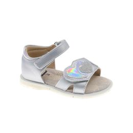 Beppi Sandals girl size 19 Silver