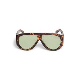 Pieces Sunglasses 'PCFanni' female size One size Cognac / Black