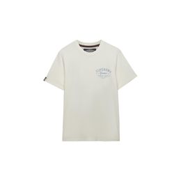 Superdry & Co T-Shirt Herren Gr&ouml;&szlig;e L violettblau / perlwei&szlig;