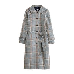 next Between-Seasons Coat female size S Cream / Navy / Caramel