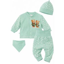 La Bortini Set Jungen Gr&ouml;&szlig;e 68/74 hellgr&uuml;n
