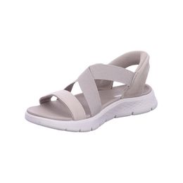 Skechers Sandale 'Sandalette Damen 141489 TPE Textil in grau' Damen Gr&ouml;&szlig;e 38 grau