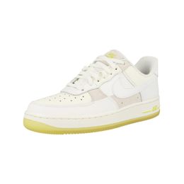 Nike Sportswear Sneakers ' Air Force 1 '07' female size 38.5 Yellow / White