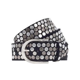 b.belt Nieteng&uuml;rtel Leder liv | Gr.: 80 cm