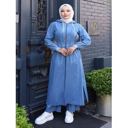 Modamihram Tunika Damen Gr&ouml;&szlig;e M hellblau