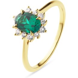 Christ Ring Damen Gr&ouml;&szlig;e 50 gold