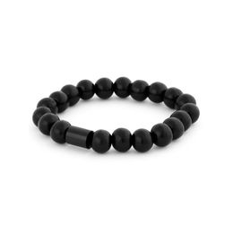 Akitsune Armband 'Artem Wood' Herren Gr&ouml;&szlig;e 18 cm schwarz