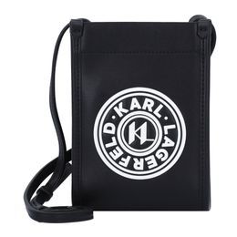 K by KARL LAGERFELD Karl Lagerfeld Smartphone Case 'K Skuare' male size One size Black / White