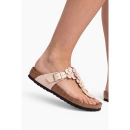 Birkenstock Zehentrenner 'Gizeh Flower' Damen Gr&ouml;&szlig;e 38 pastellpink