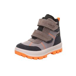 Superfit Winterstiefel TEDD in Hellgrau/Orange | Gr.: 27