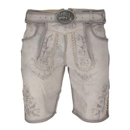 Steigenh&ouml;fer Traditional Pants 'Lederhose Herren Franz' male size 60 Grey