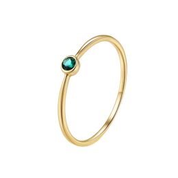Dear Me Ring 'Emerald Touch' female size 49 Gold