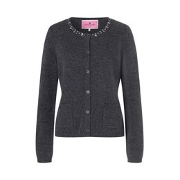 LIEBLINGSST&Uuml;CK LIEBLINGSST&Uuml;CK Knit Cardigan 'Brilli' female size 4XL Anthracite