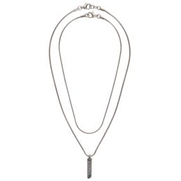 Eternal Kette 'Snake Set' Herren Gr&ouml;&szlig;e 55 cm silber