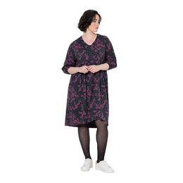 Ulla Popken Jerseykleid in anthrazit | Gr.: 62/64