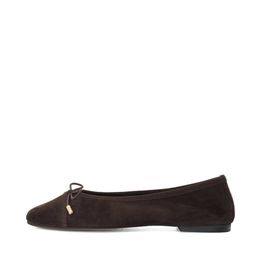 Dune London Ballerina Damen Gr&ouml;&szlig;e 41 dunkelbraun Sommerschuhe