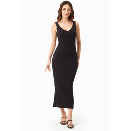 Organication Maxikleid "WOR19419" in Schwarz | Gr.: XS