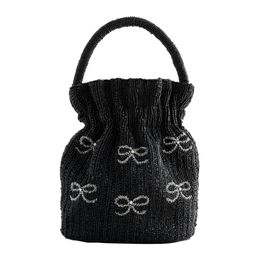 next Beuteltasche Damen Gr&ouml;&szlig;e One Size schwarz / silber