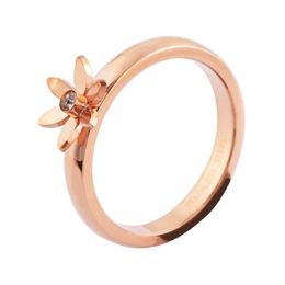 Akzent Ring 'Liva' Damen Gr&ouml;&szlig;e 58 rosegold