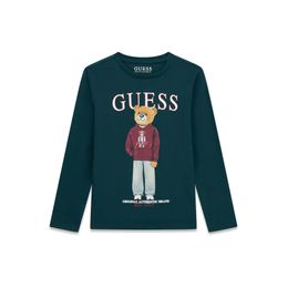 Guess Shirt boy size 158 Light blue / Petrol / Red / White