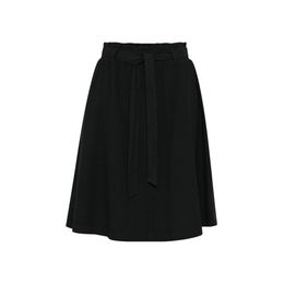 oxmo A-Linien-Rock 'Lerke' aus 100% Baumwolle Damen Gr&ouml;&szlig;e 34 schwarz