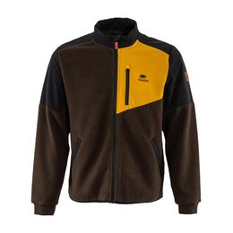 FORSBERG Fleece Jacket 'Lurvik' male size L Dark brown
