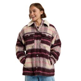 Roxy Jacke 'Passage Of Time' Damen Gr&ouml;&szlig;e XS pink / dunkelpink / wollwei&szlig; Sommerjacke